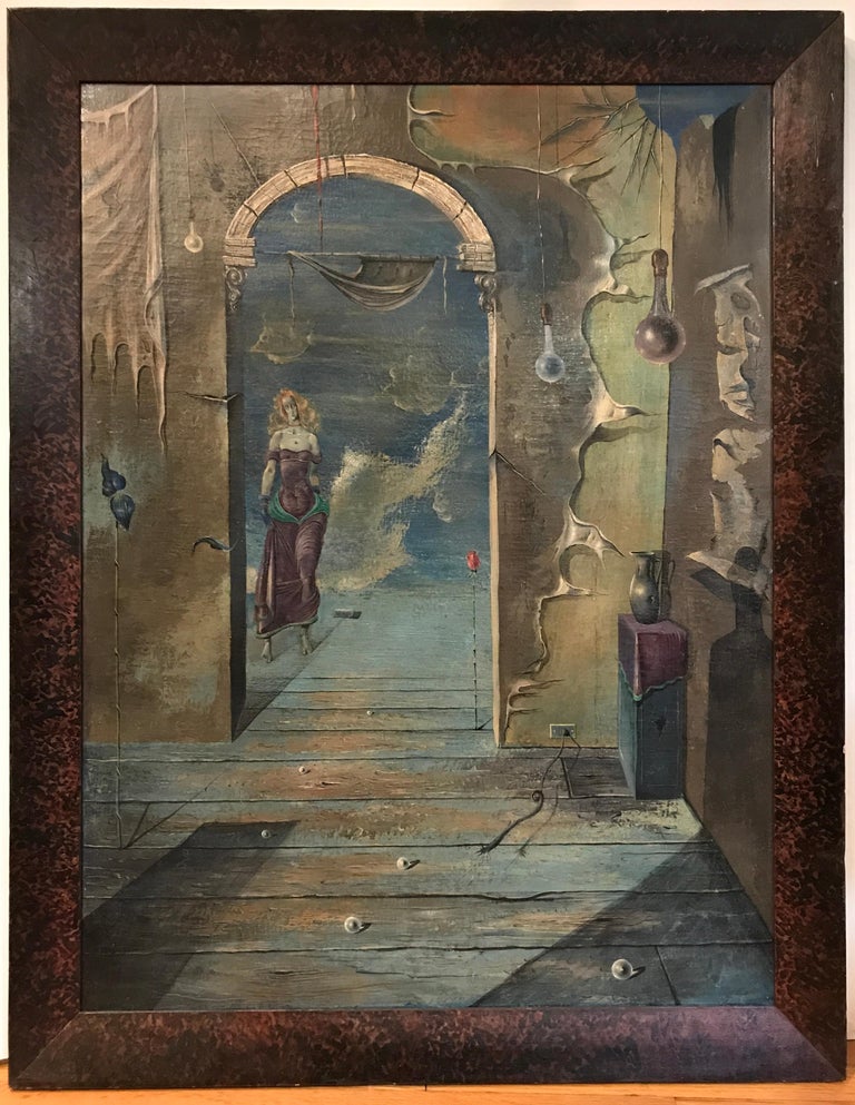 Howard Warshaw - Interior with White Arc For Sale at 1stDibs