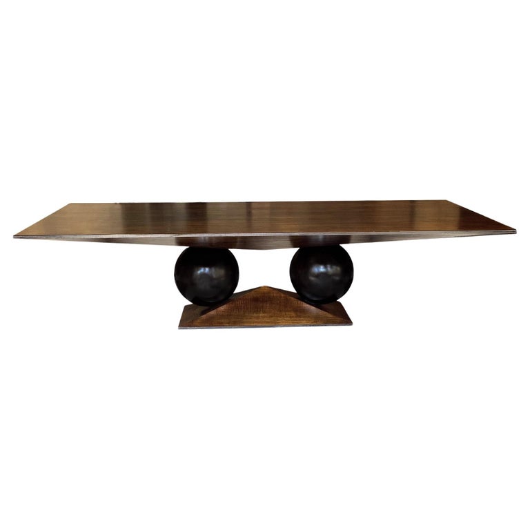Howard Werner Sculptural Conference/Center Table For Sale at 1stDibs