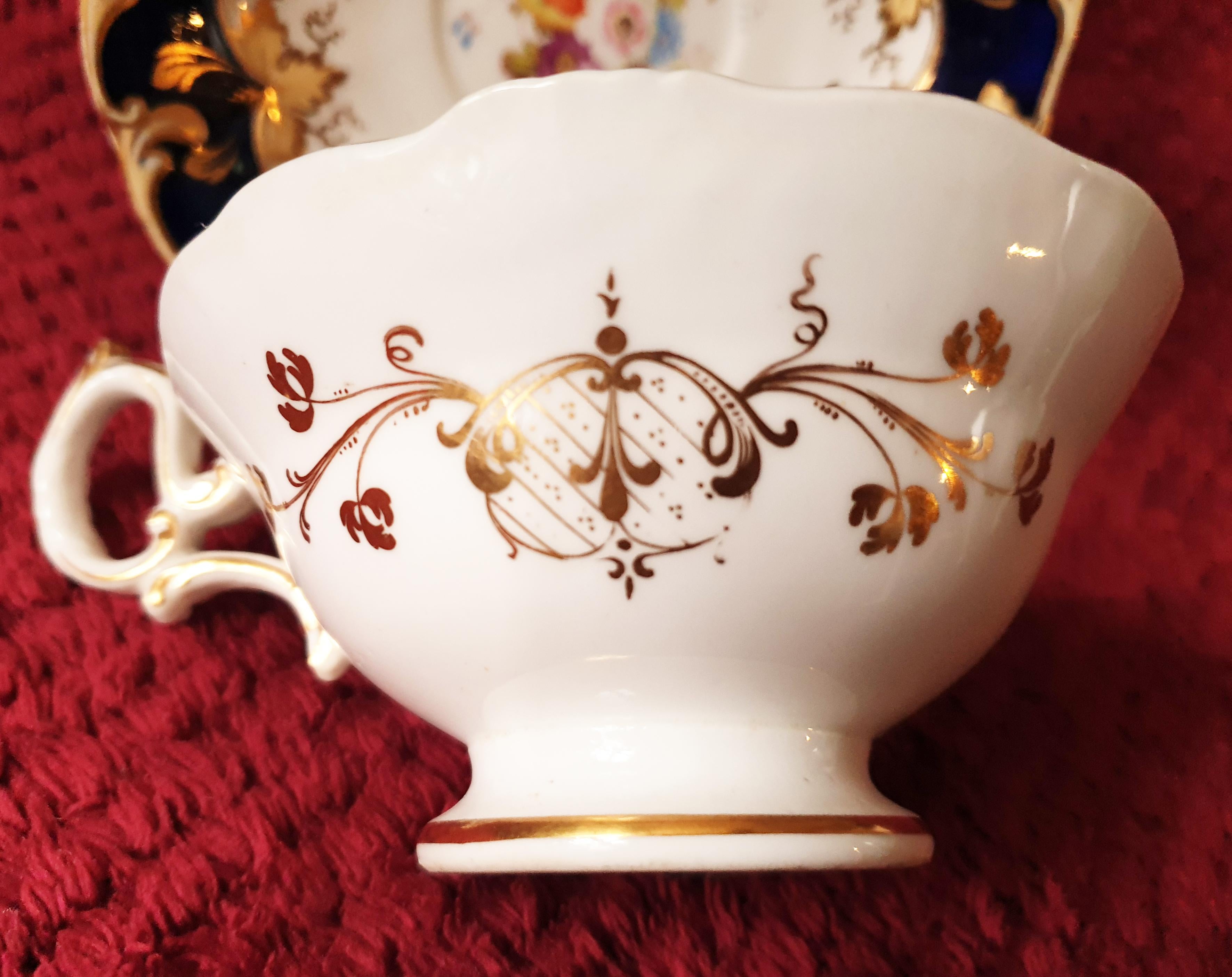 H&R Daniel First Bell Cup and Saucer For Sale at 1stDibs