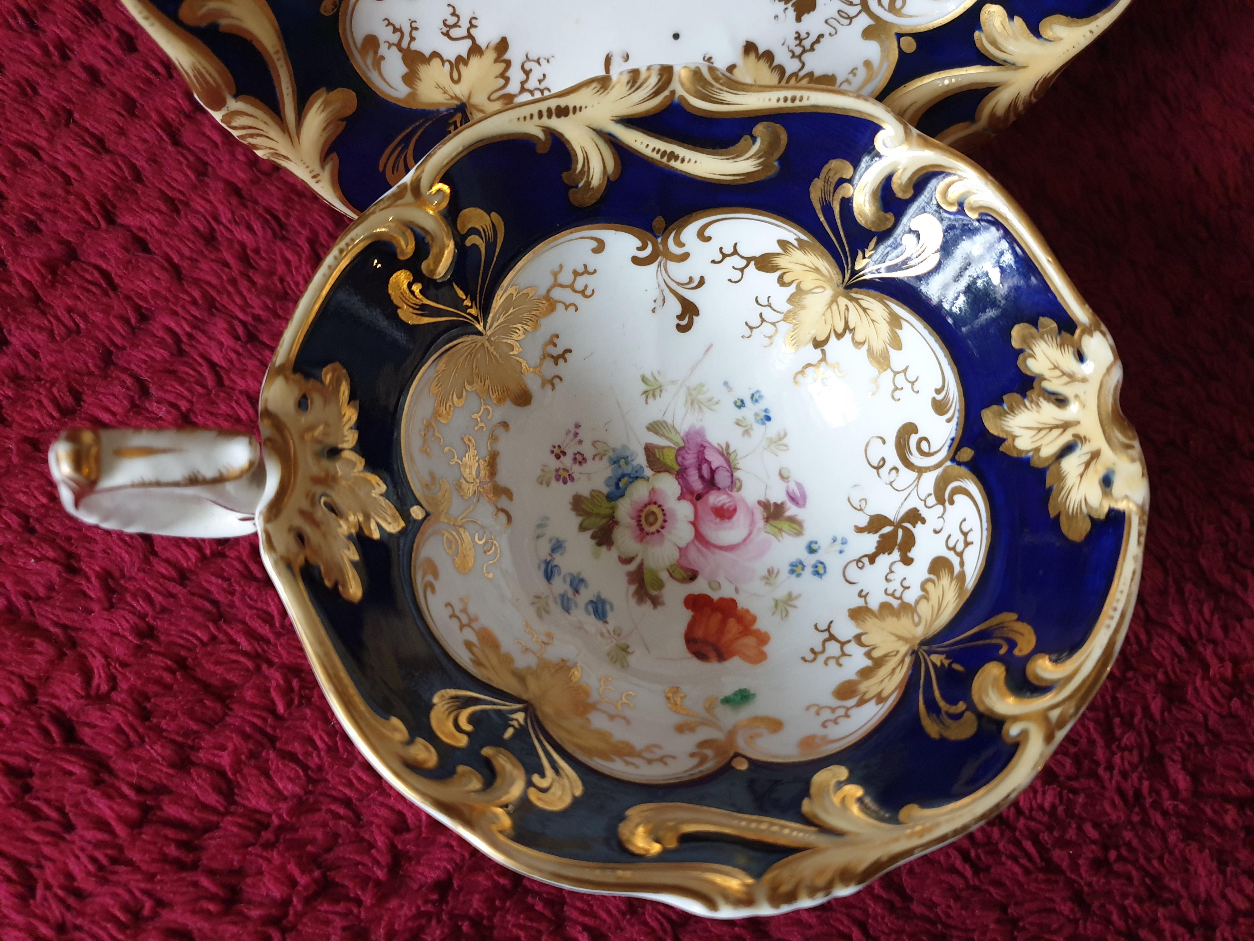 H&R Daniel First Bell Cup and Saucer For Sale at 1stDibs
