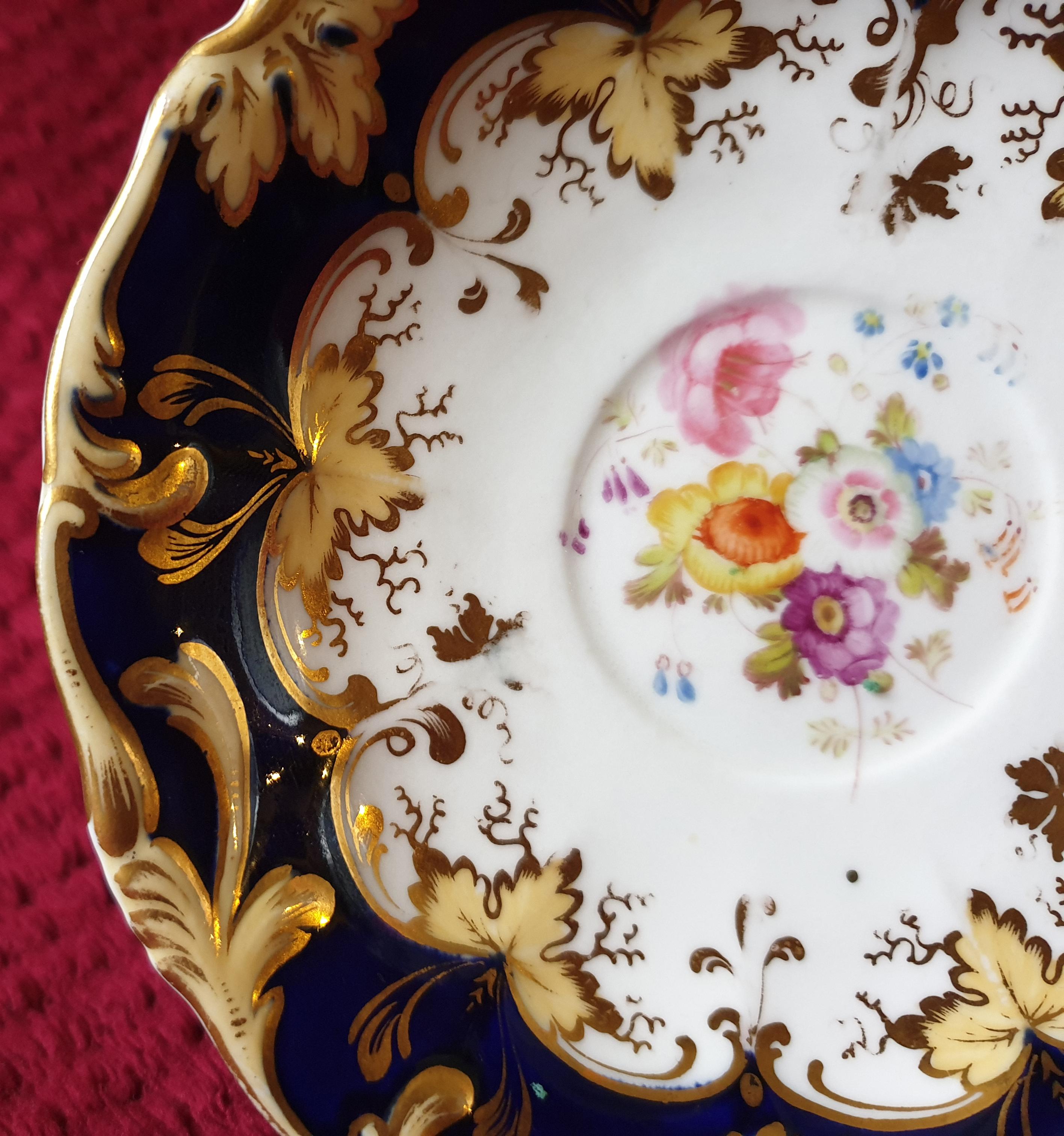 H&R Daniel First Bell Cup and Saucer For Sale at 1stDibs