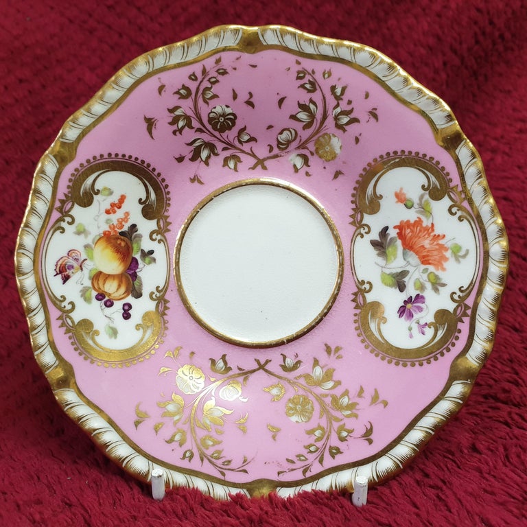 H&R Daniel Pink Trio Second Gadroon Shape For Sale at 1stDibs