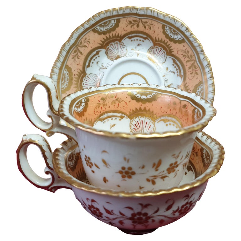 H&R Daniel Salmon Trio Second Gadroon Shape For Sale at 1stDibs