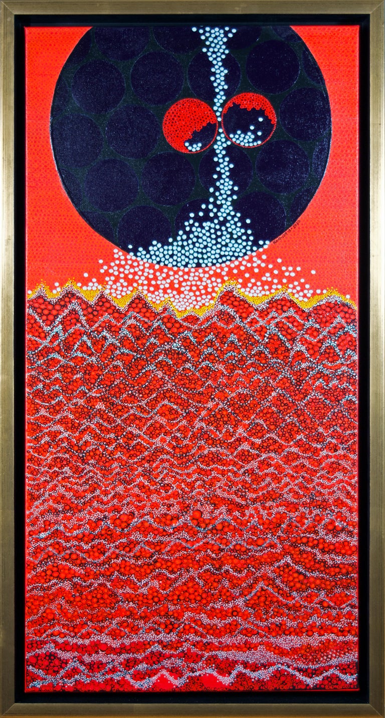 Hsin-Lin Chiao - 'Children of Light' original abstract acrylic painting ...