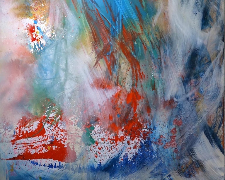 Hsu Tung Lung - Memory Landscape no100 Oil Painting For Sale at 1stDibs