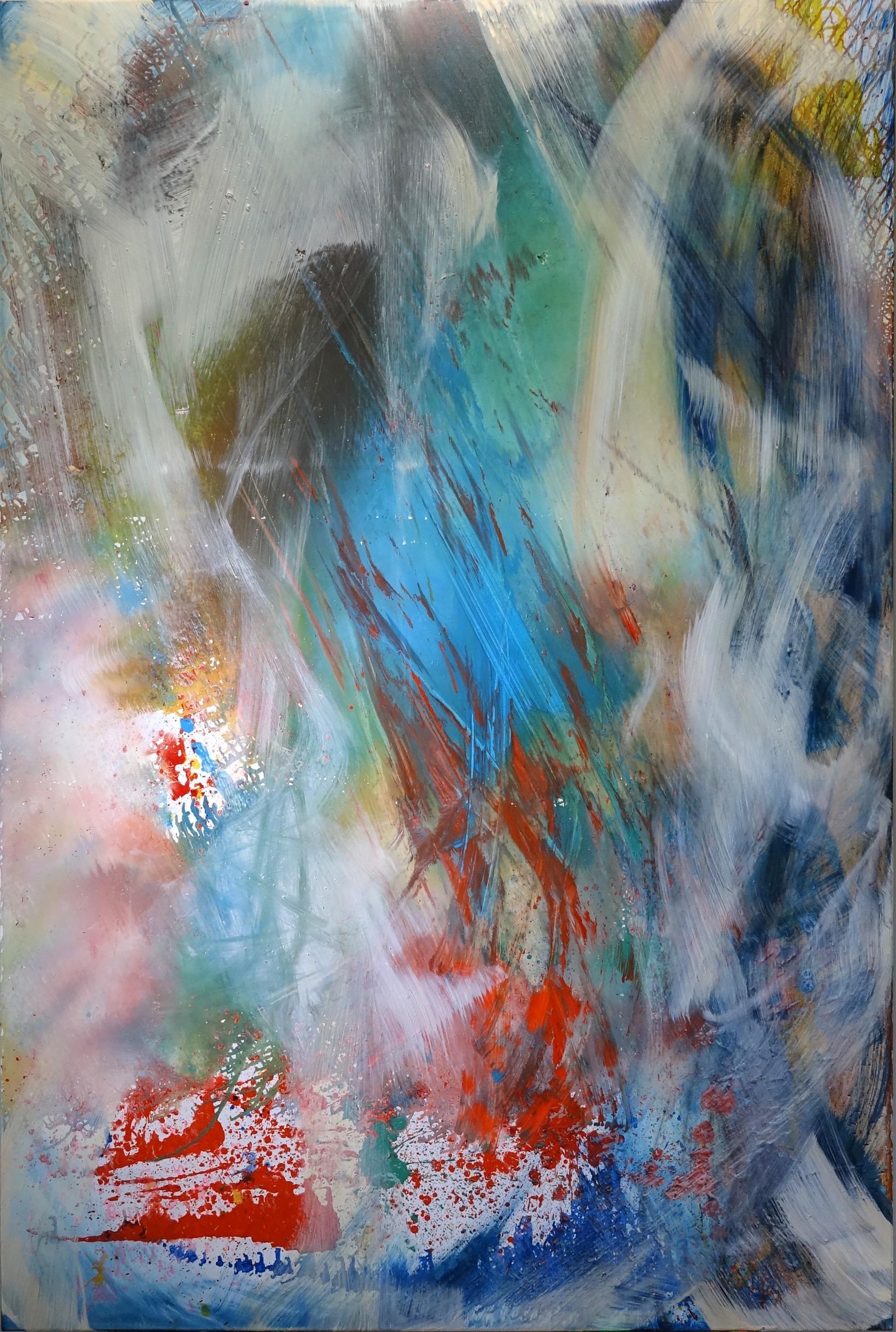 Hsu Tung Lung - Memory Landscape no100 Oil Absrtact Painting, 2022 For ...