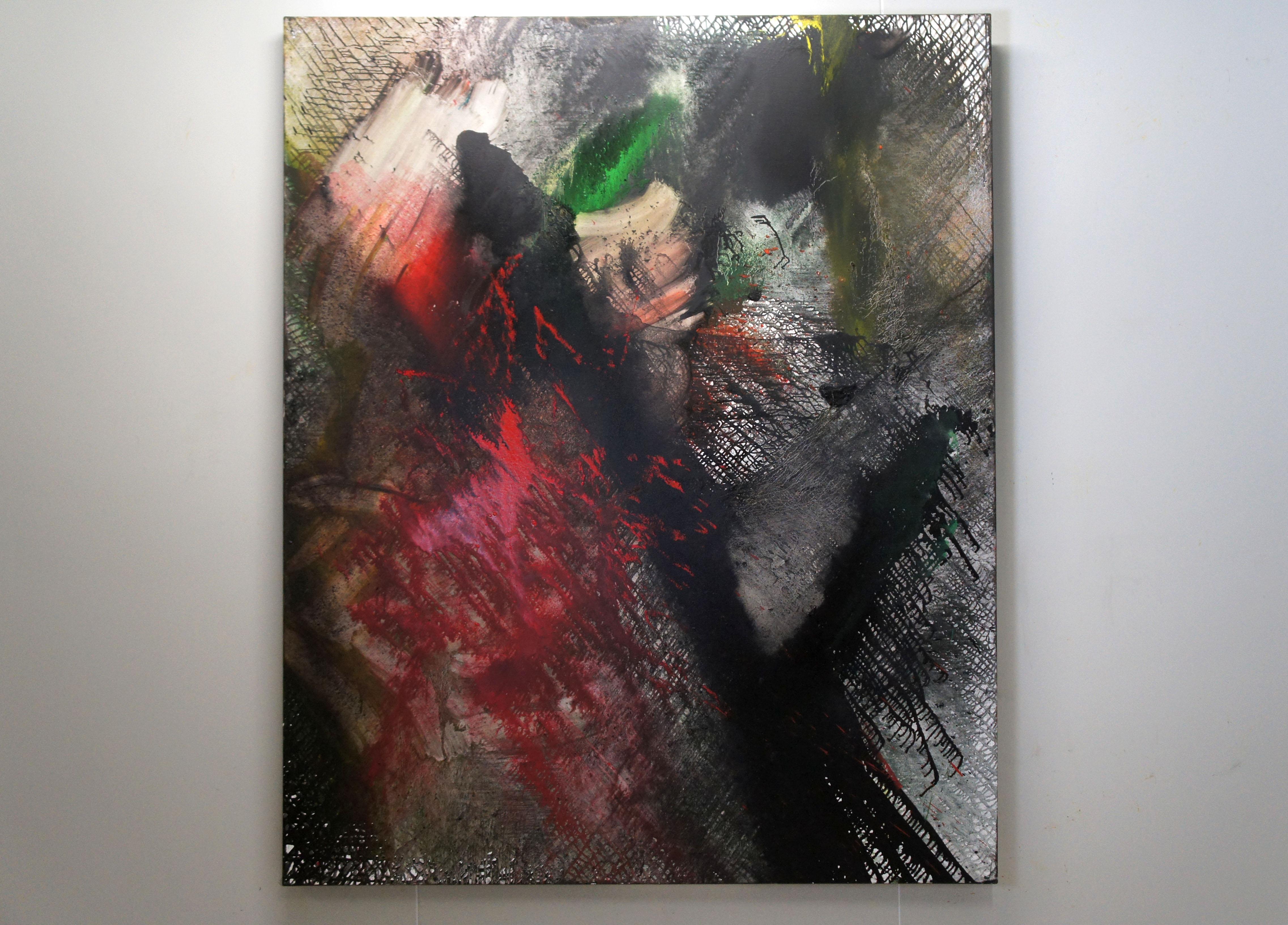 Hsu Tung Lung - Memory Landscape no19 Oil Absrtact Painting, 2019 For ...