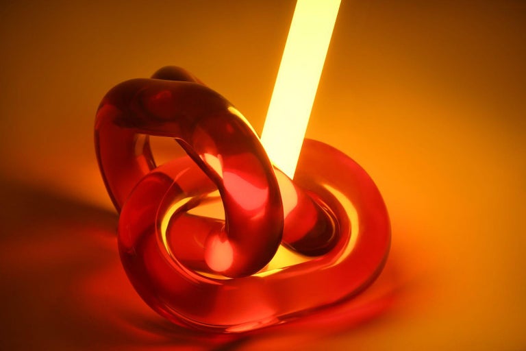 Hua Wang, 'Tangled Love - Ruby,' Epoxy Resin Table Lamp, Limited ...