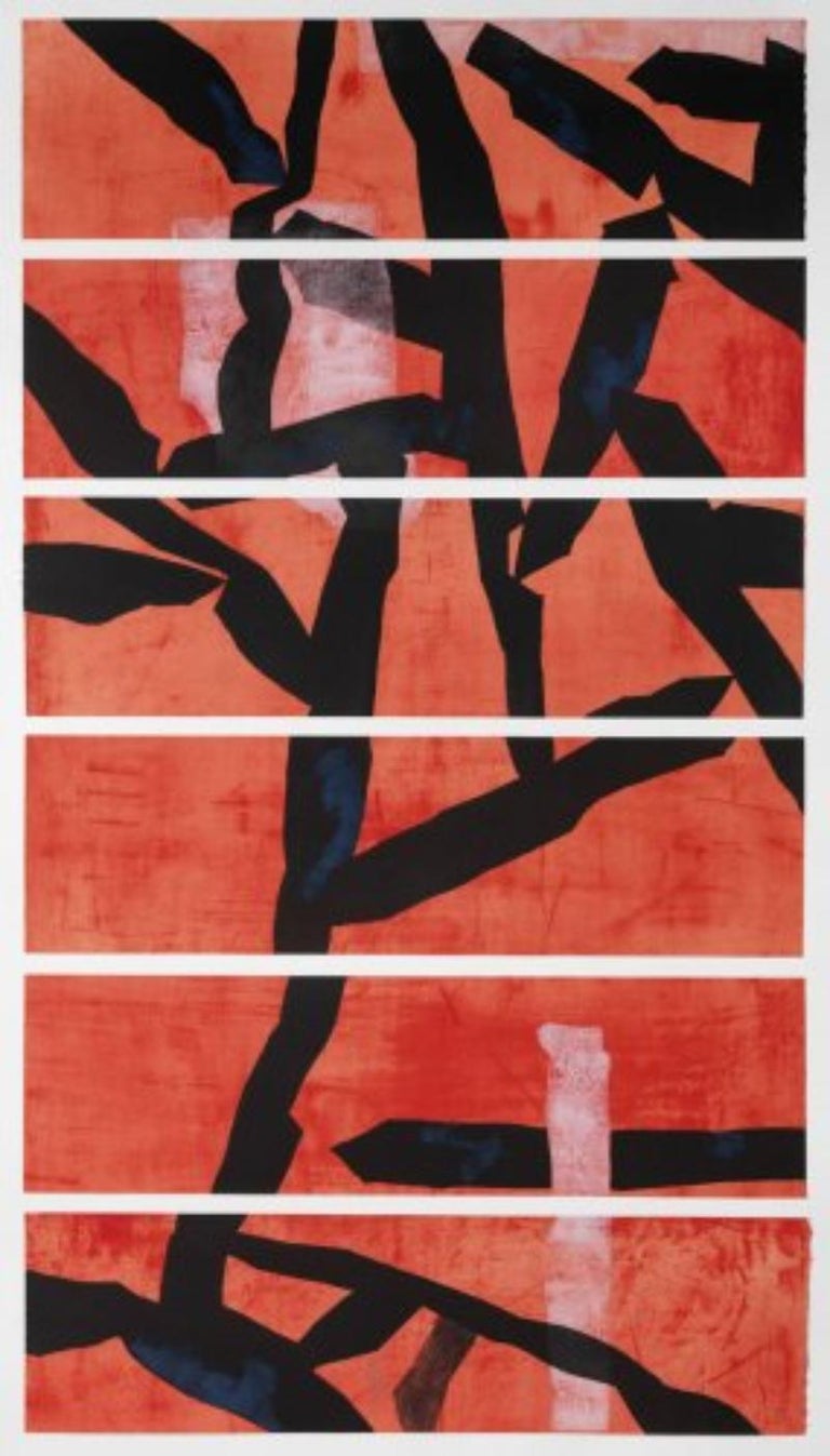 Huai-Qing Wang - Rouge En vente sur 1stDibs