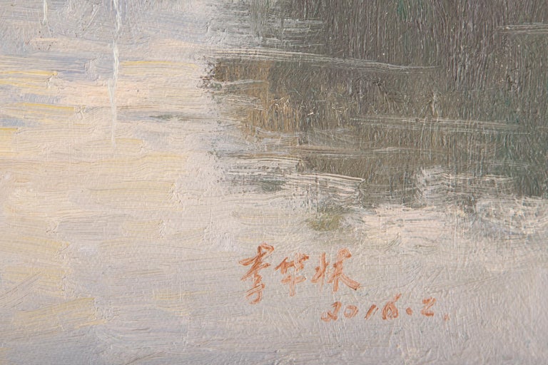 Hualin Li - Hualin Li Impressionist Original Oil Painting "Guilin ...