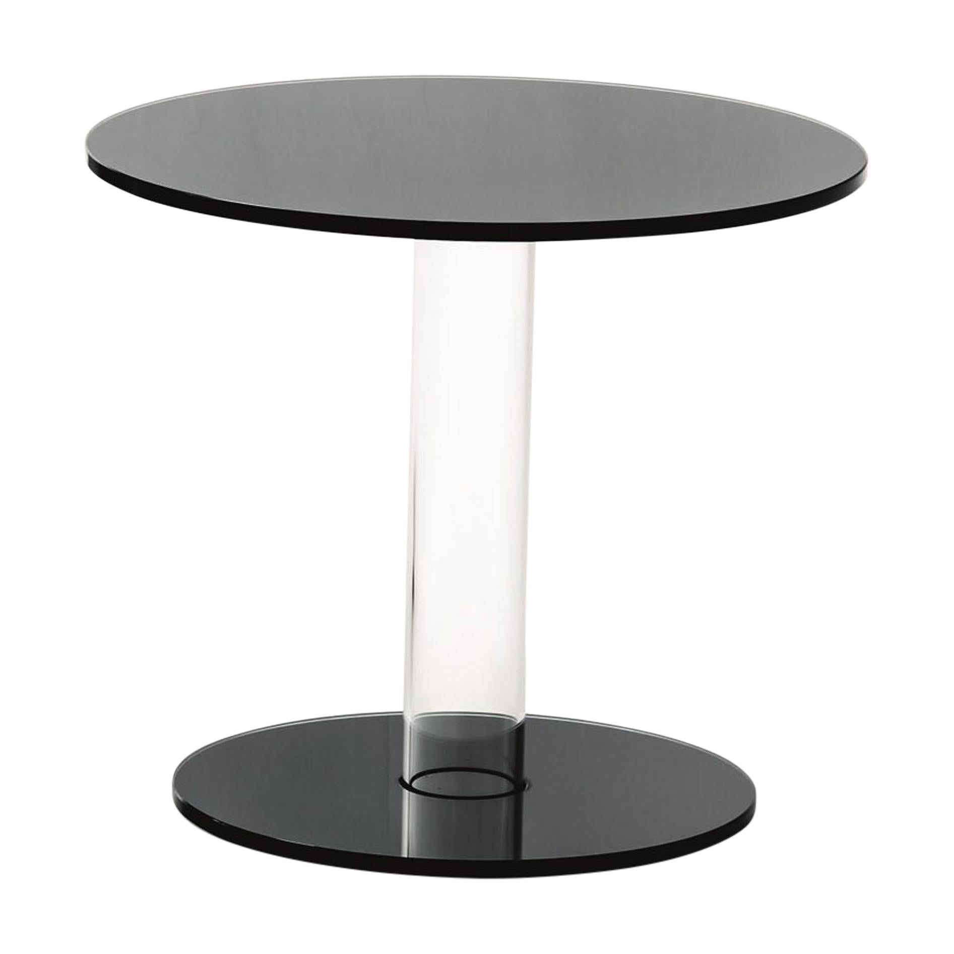 THE DARK SIDE OF THE MOON Low Table in Striped Glass, by Piero Lissoni ...
