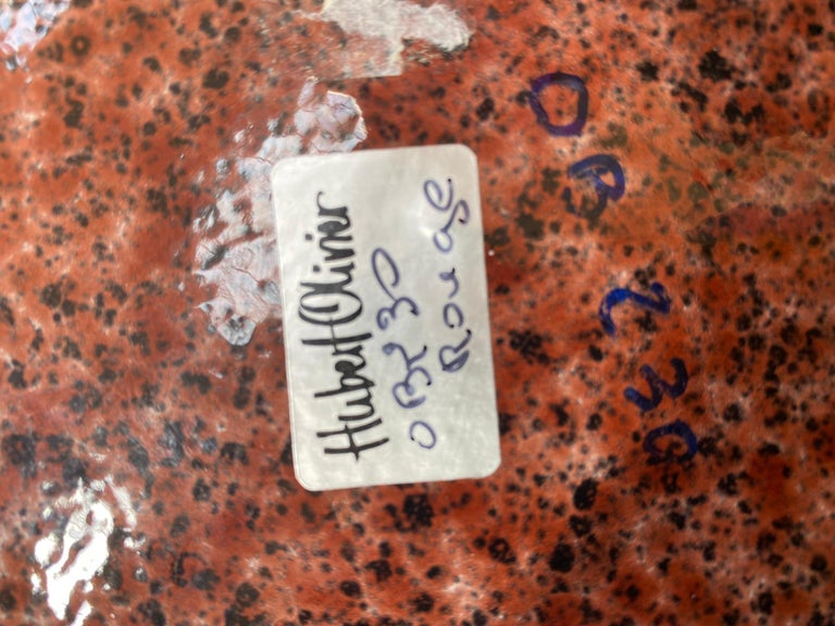 Hubert Olivier, large ceramic vase circa 1980 For Sale at 1stDibs