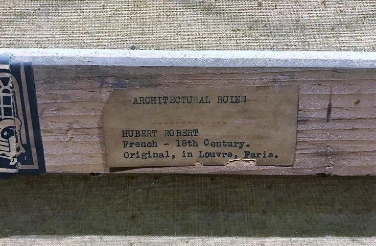 Hubert Robert, 18th Century French Oil Painting, Attribution at 1stDibs ...