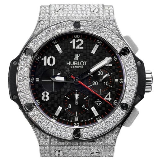 Rare Men's and Ladies Hublot Sapphire Ruby Diamond 18k Gold ...