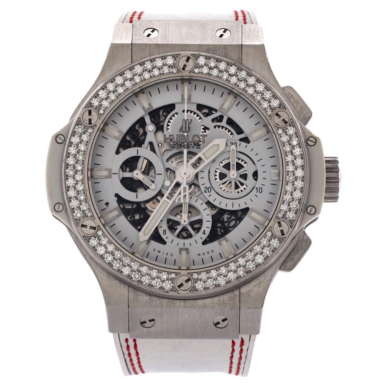 Hublot Big Bang Aero Bang Chronograph Automatic Watch Stainless Steel For Sale at 1stDibs