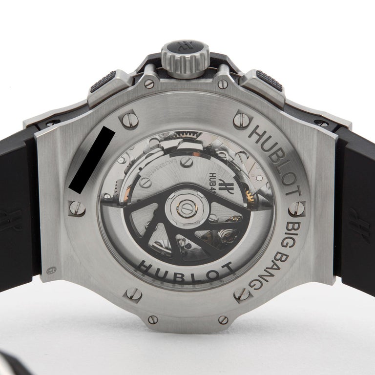Hublot Big Bang Chronograph Stainless Steel 301.SX.1170.RX at 1stDibs