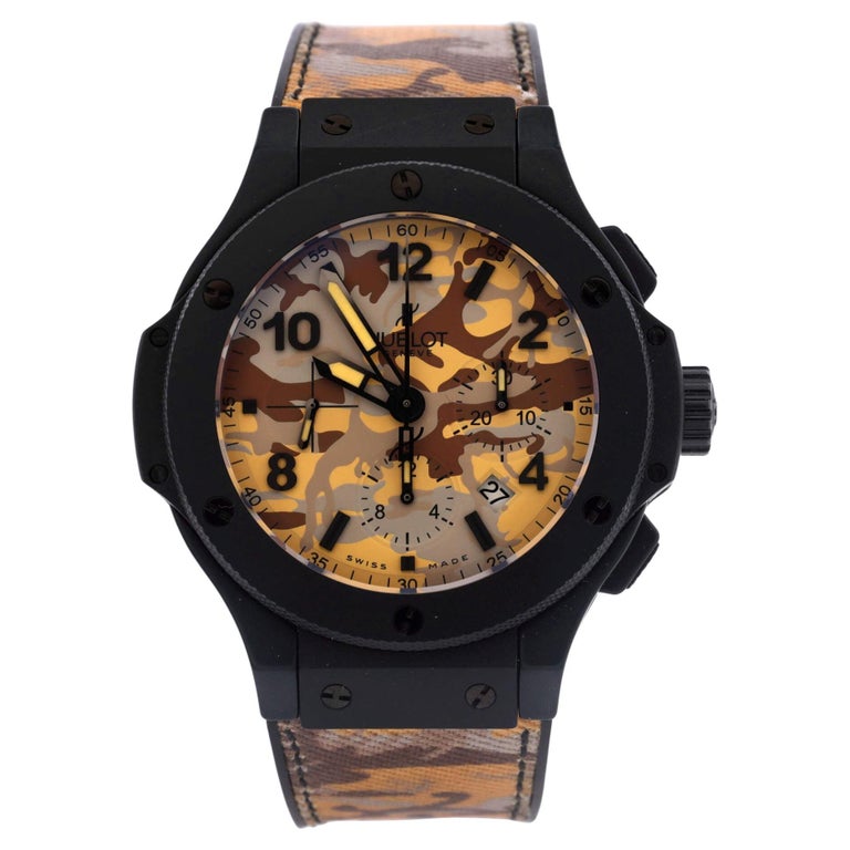 Hublot Big Bang Commando Desert Chronograph Automatic Watch Ceramic and ...