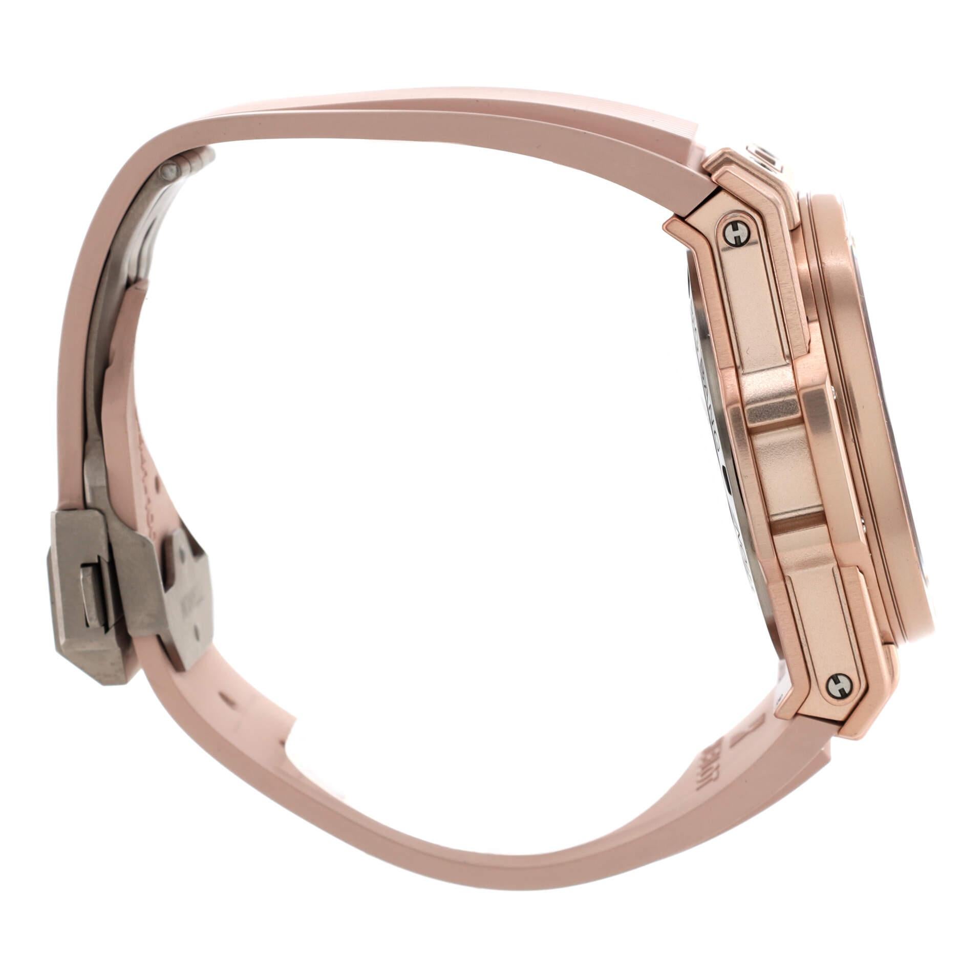 Hublot Big Bang Millennial Pink Chronograph Automatic Watch Titanium ...