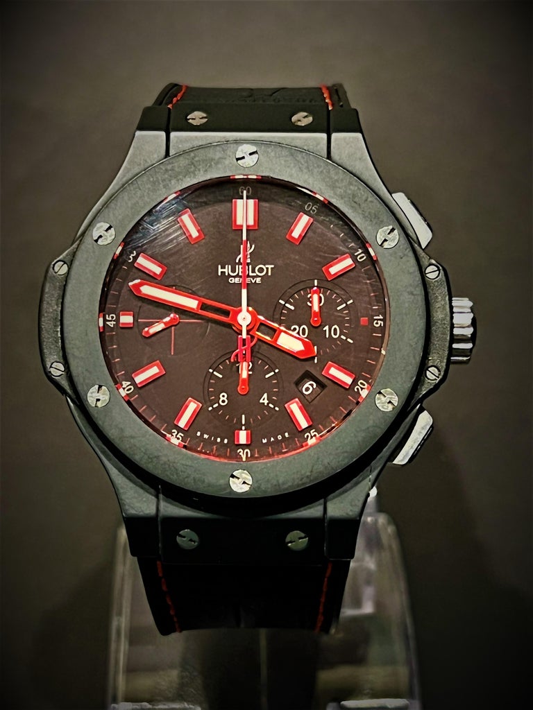 Hublot Big Bang Red Magic Vendome 44mm Ceramic Chronograph For Sale at ...