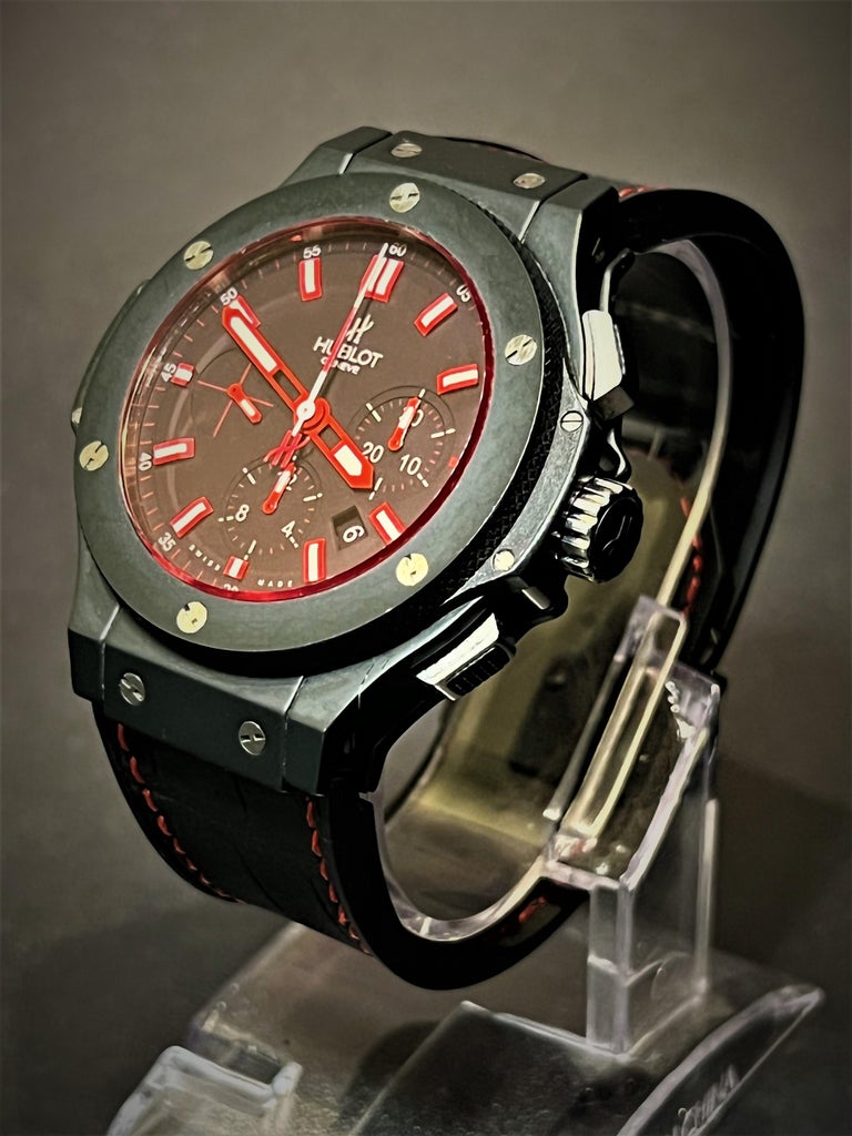 Hublot Big Bang Red Magic Vendome 44mm Ceramic Chronograph For Sale at ...
