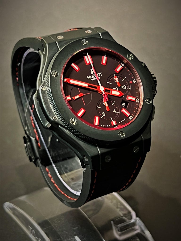 Hublot Big Bang Red Magic Vendome 44mm Ceramic Chronograph For Sale at ...