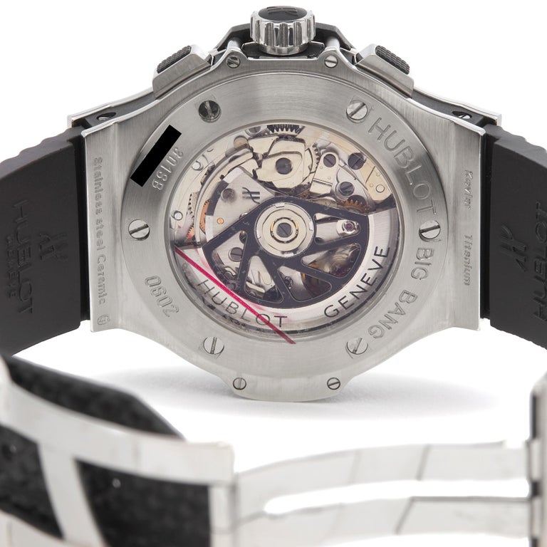 Hublot Big Bang Stainless Steel 301.SB.131.RX Gents Wristwatch at 1stDibs