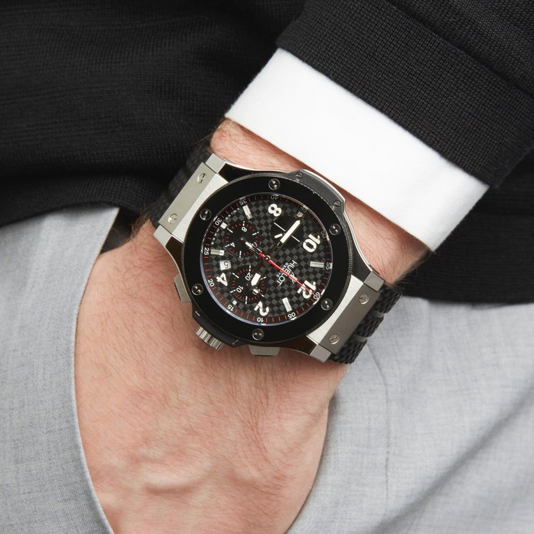 Hublot Big Bang Stainless Steel 301.SB.131.RX Gents Wristwatch at 1stDibs
