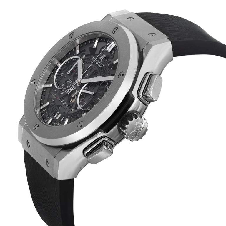 Hublot Classic Fusion Titanium Skeleton Dial Automatic Watch 525.NX ...