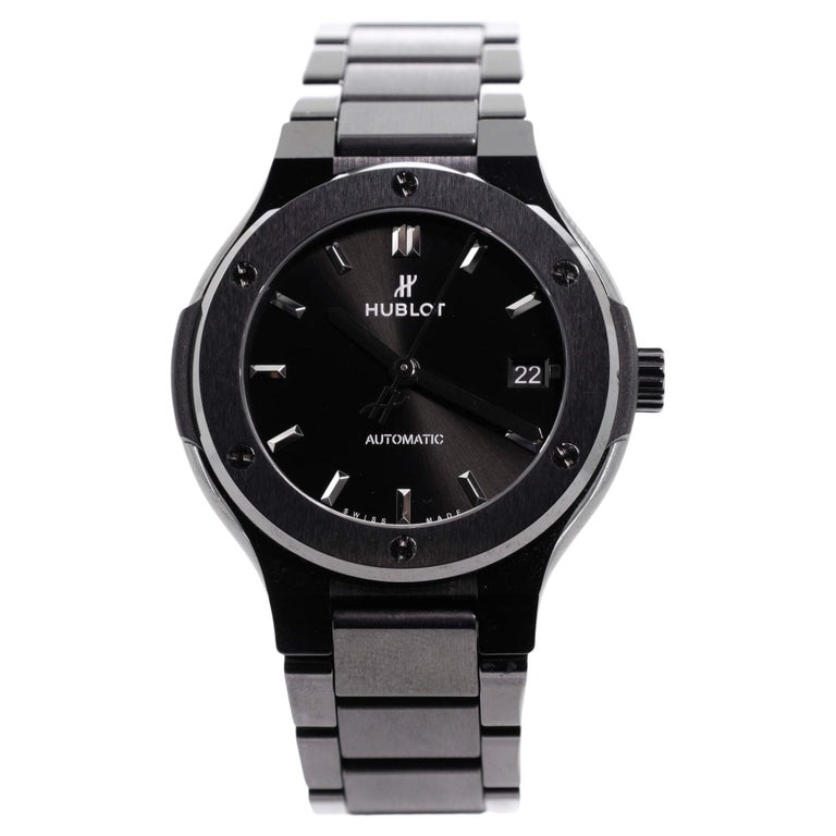 Hublot Classic Fusion Black Magic Automatic Watch Ceramic 38 For Sale ...