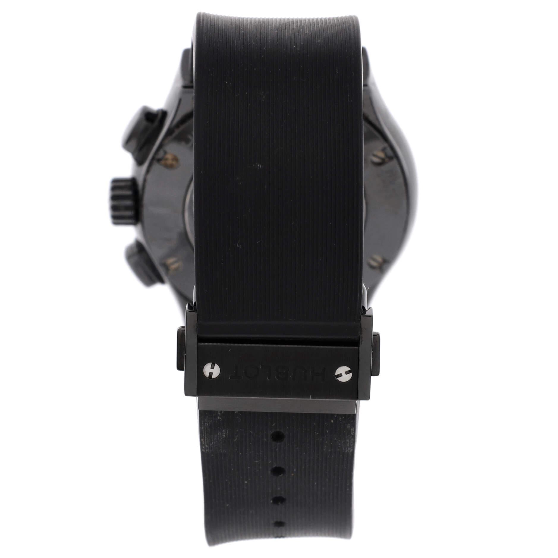 Hublot Classic Fusion Black Magic Chronograph Automatic Watch Ceramic ...