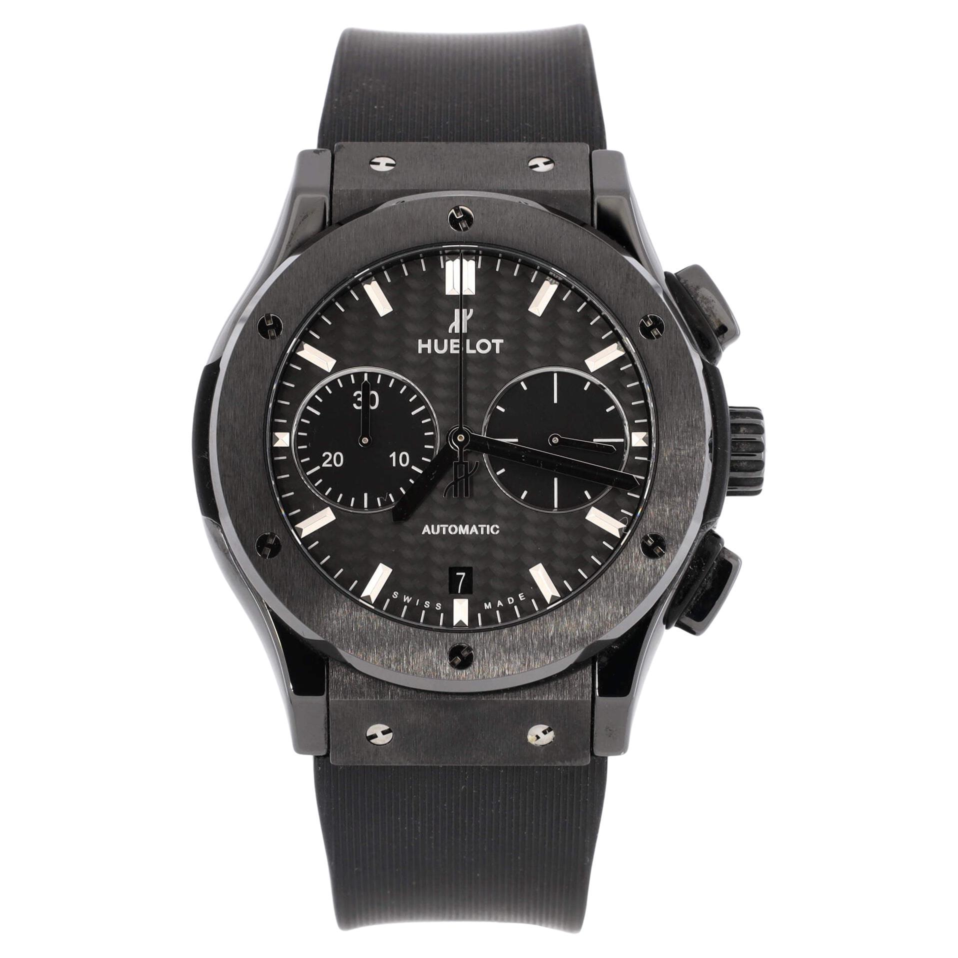 Hublot Classic Fusion Aerofusion 45mm Black Magic Ceramic Skeleton ...