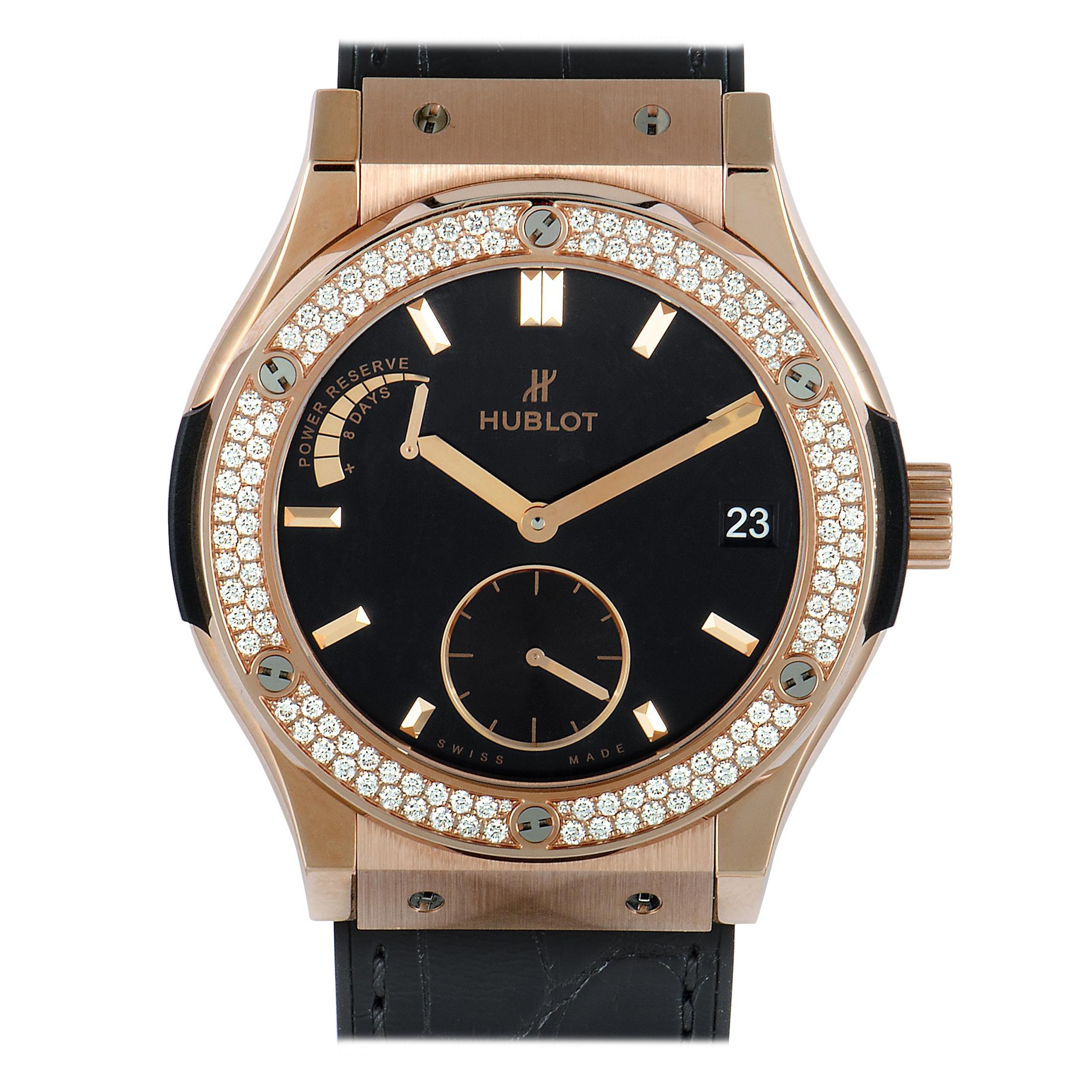 Hublot Classic Fusion Diamond - 2 For Sale on 1stDibs