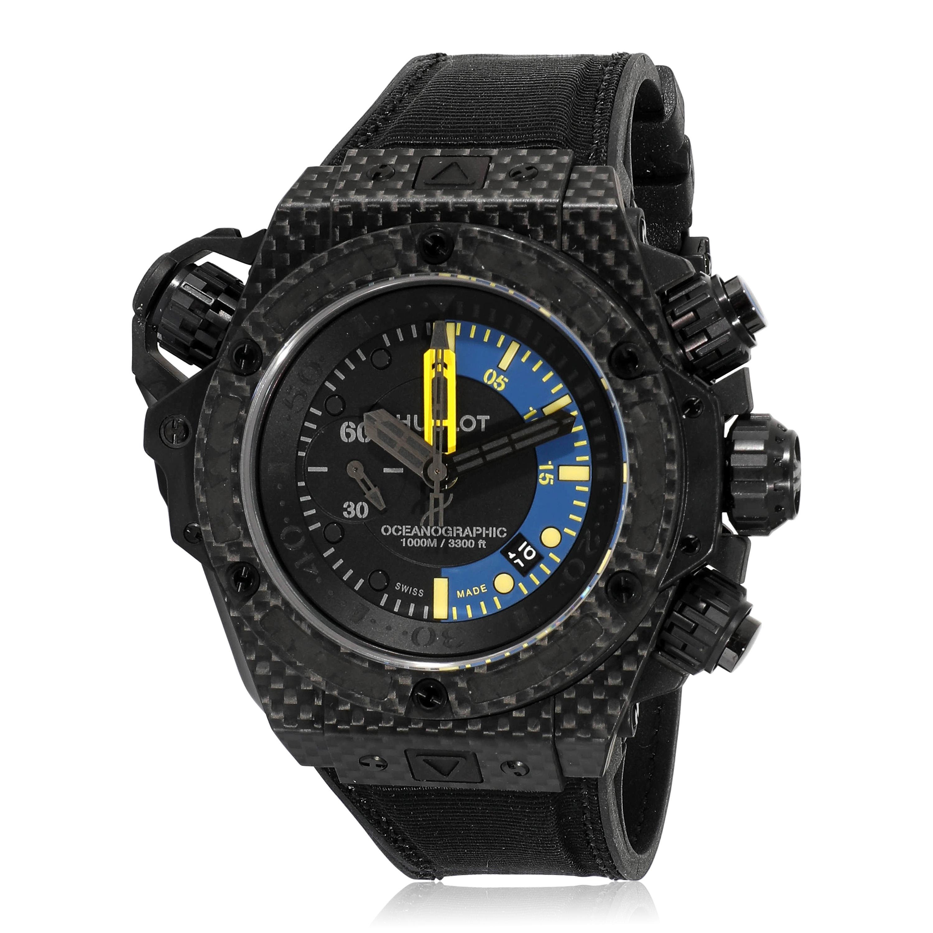 Hublot King Power Oceanographic 732.NX.1127.RX Men's Watch in Titanium ...