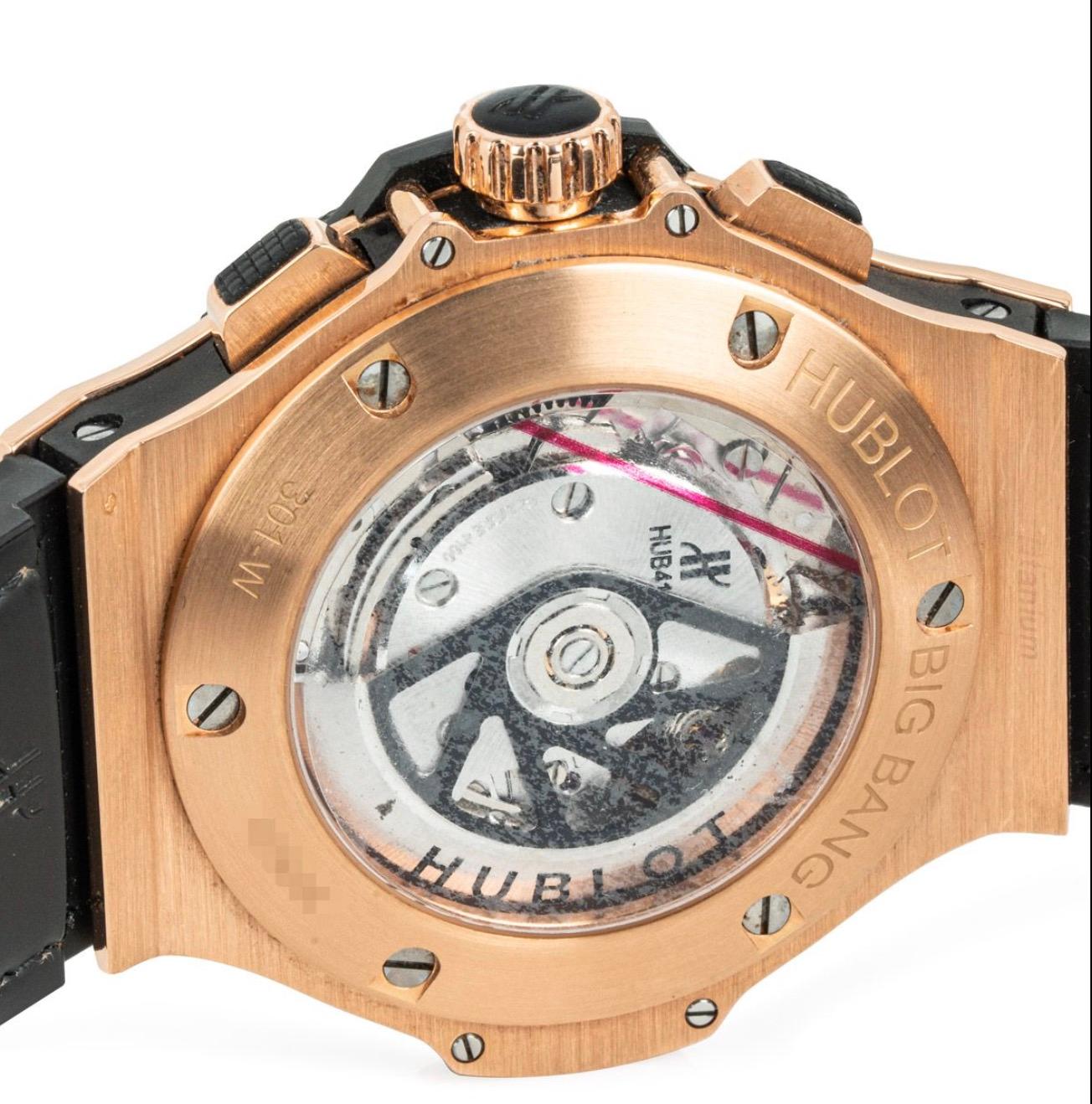 Hublot Rose Gold Big Bang 301.PB.131.RX Watch at 1stDibs