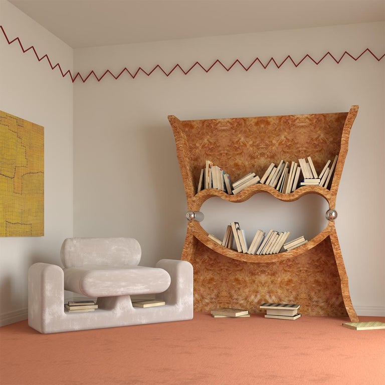 Hug Silk Armchair by Rejo Studio For Sale at 1stDibs