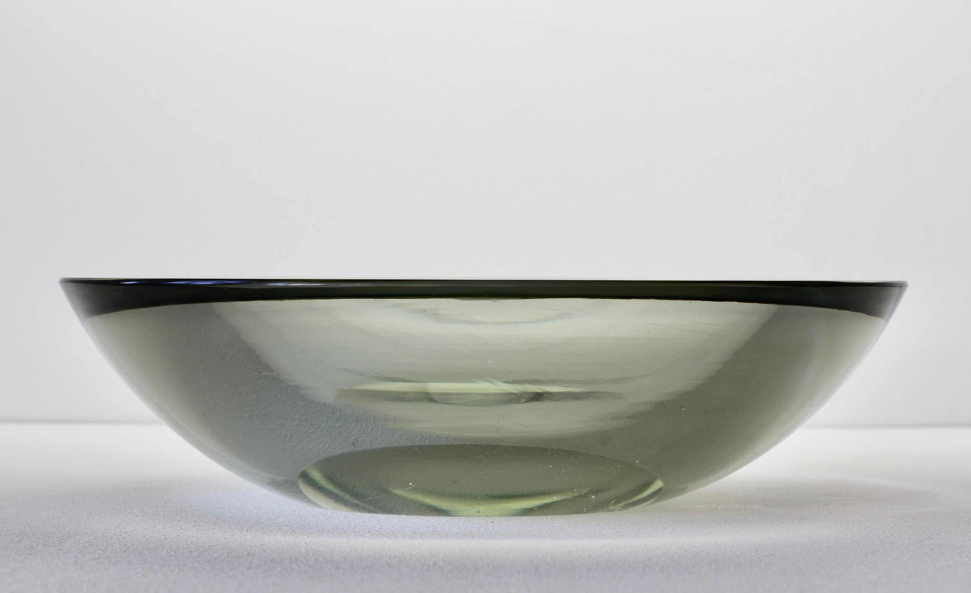 Huge 12" Cenedese Attributed Vintage Italian Murano Glass Bowl or ...