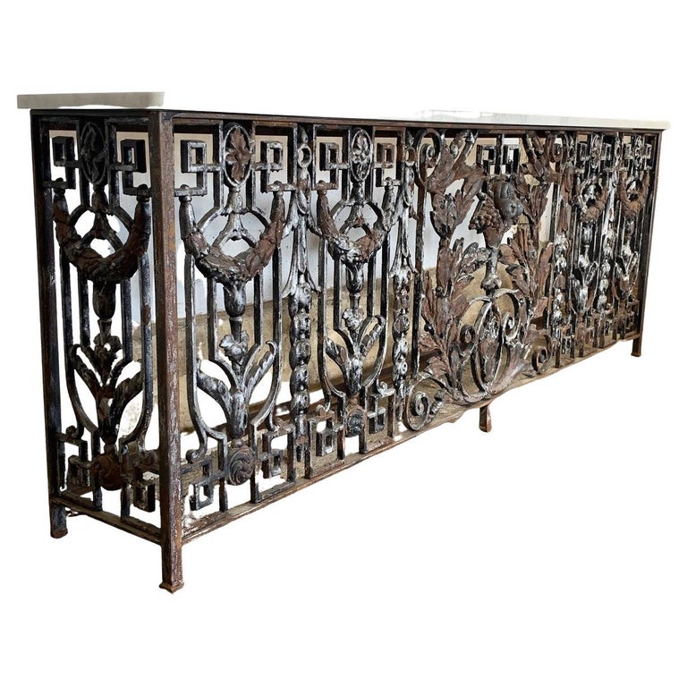 Huge 19th Century French Balcony Console Table at 1stDibs