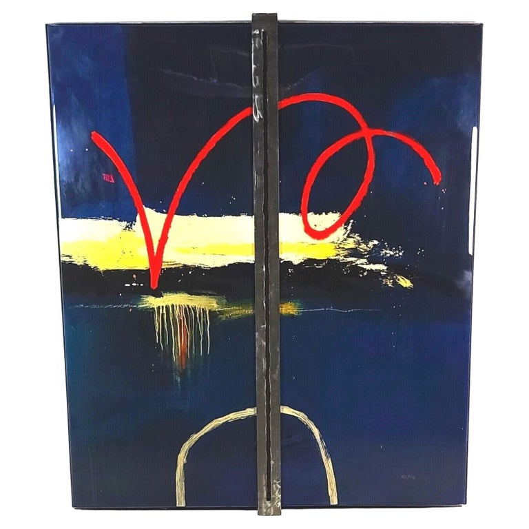Huge Abstract Painting Sculpture by Scott Hile For Sale at 1stDibs ...