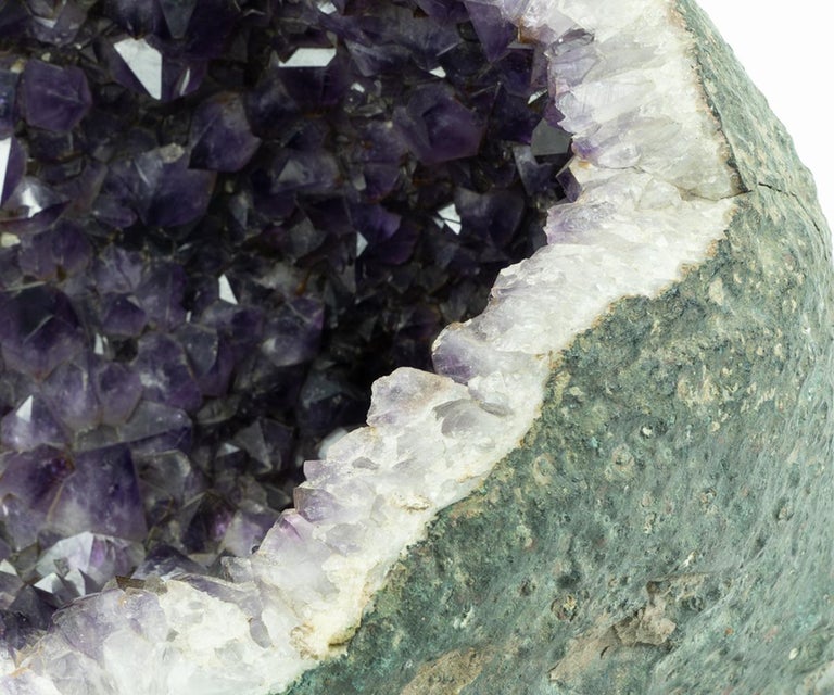 Huge Amethyst Geode with Exceptionally Large Crystals at 1stDibs
