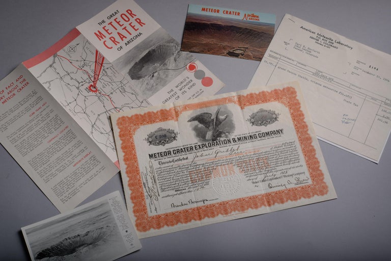 Huge Barringer Crater Meteorite and Meteor Crater Exploration ...