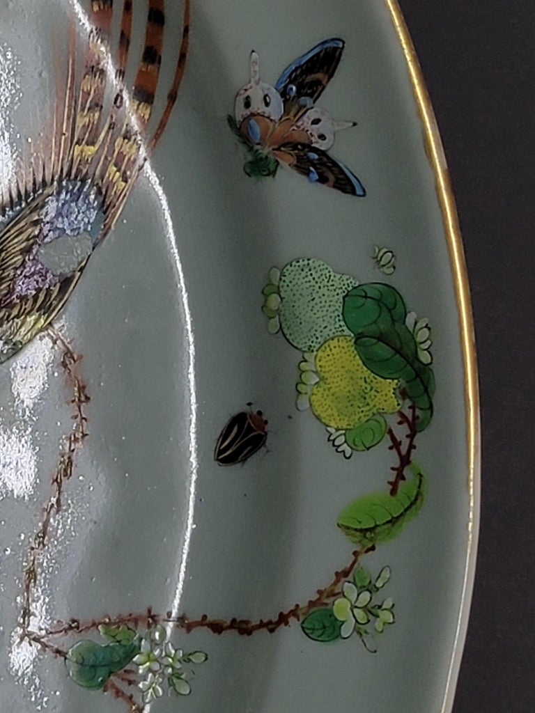 Huge Chinese Oval Deep Meat Platter from 19th Century For Sale at 1stDibs