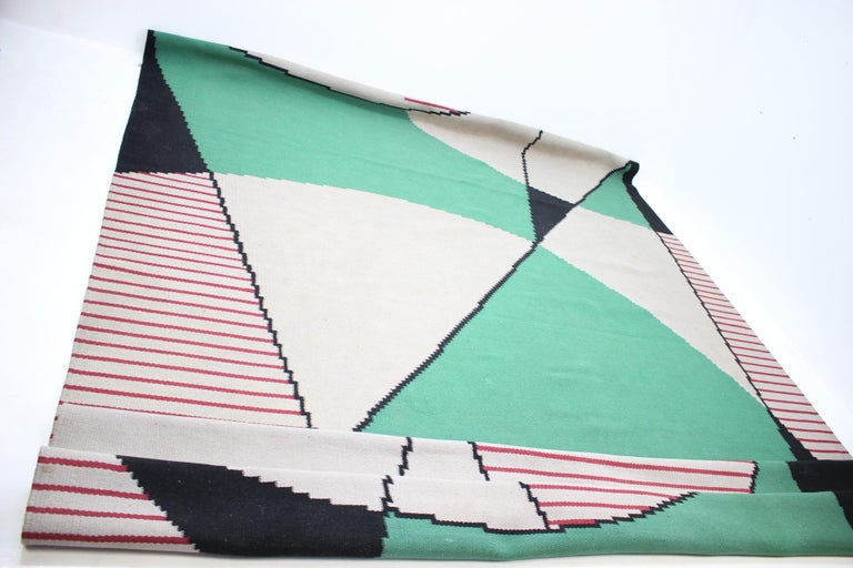 Huge Design Geometric Carpet, 1960s For Sale at 1stDibs