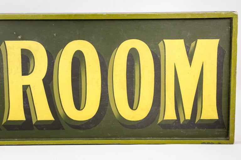 Huge Early 20th Century English "Tea Room" Sign at 1stDibs | tea room signs