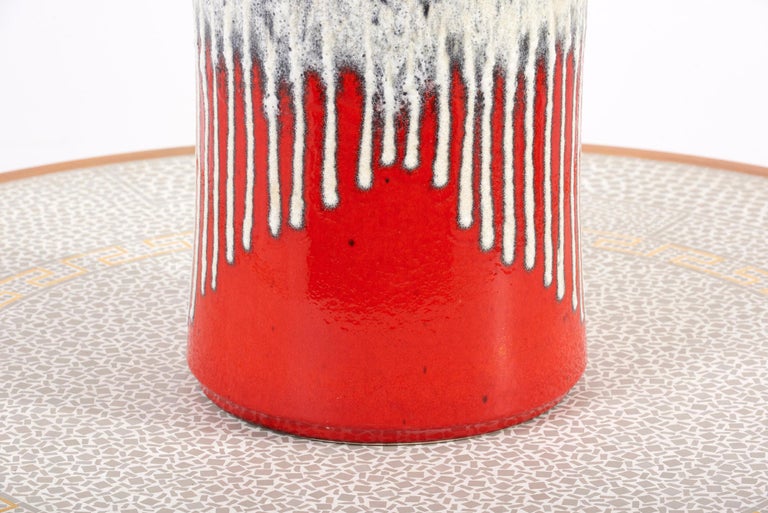 Huge Fat Lava Ceramic Floor Vase by Bay Keramik, West-Germany, 1960s at ...