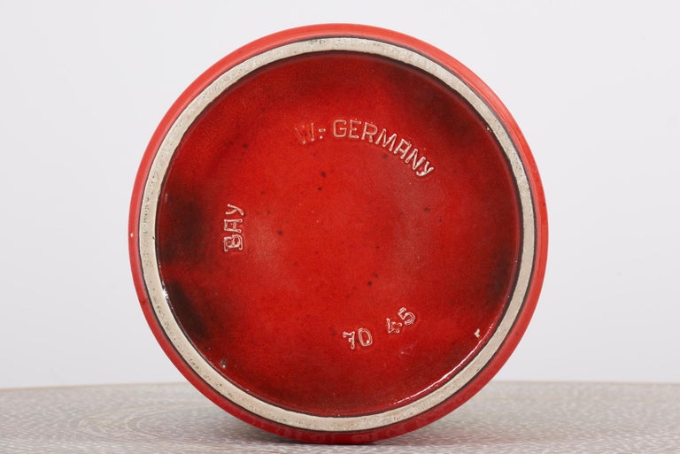 Huge Fat Lava Ceramic Floor Vase by Bay Keramik, West-Germany, 1960s at ...