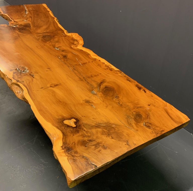 Huge Free Edge Coffee Table For Sale at 1stDibs