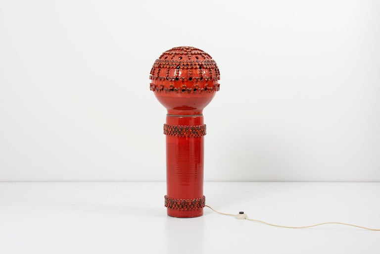 Huge Hans Welling for Ceramano Ceramic 'Ceralux' Series Floor Lamp in ...