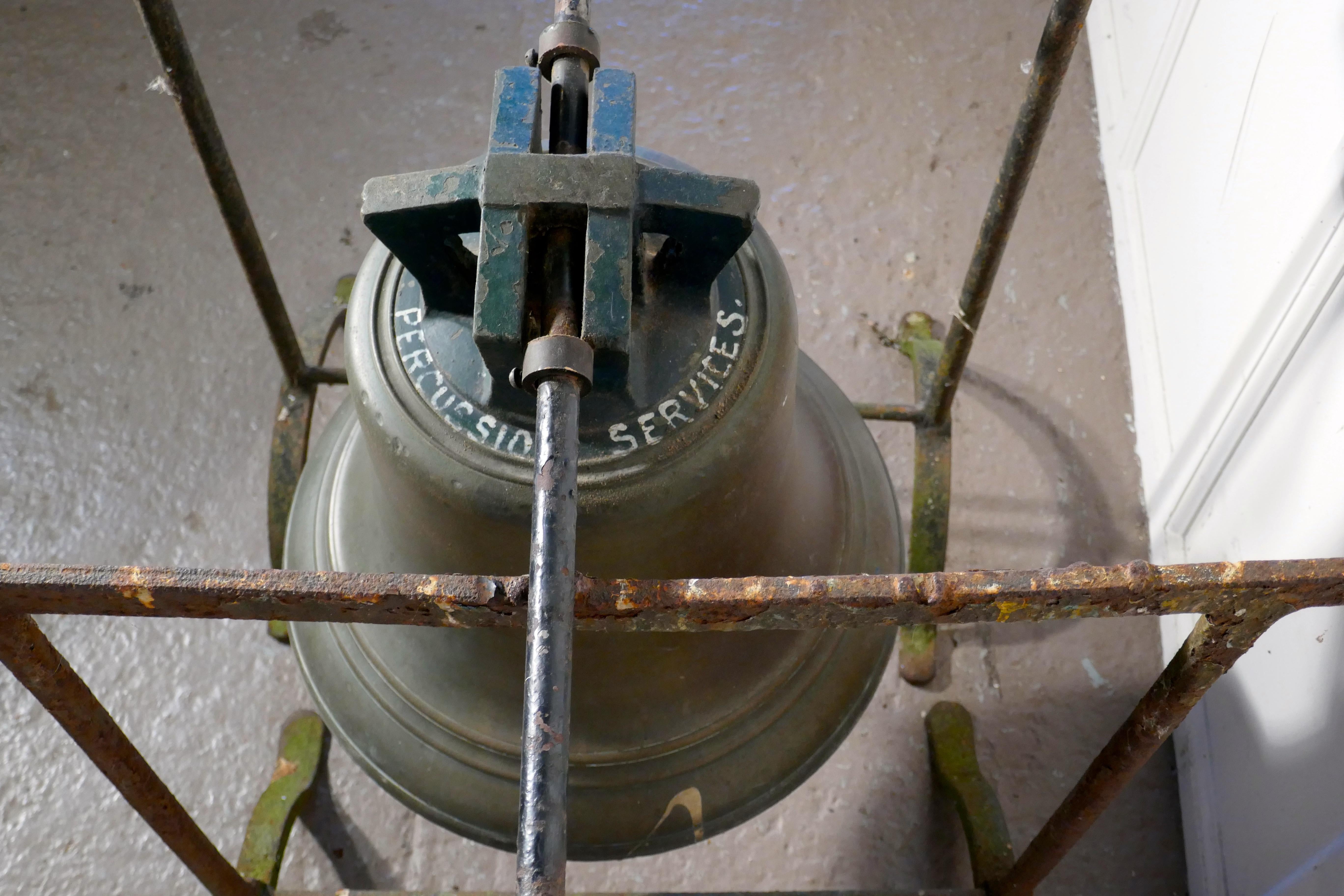 Huge Heavy Bronze Bell, Tower Bell at 1stDibs