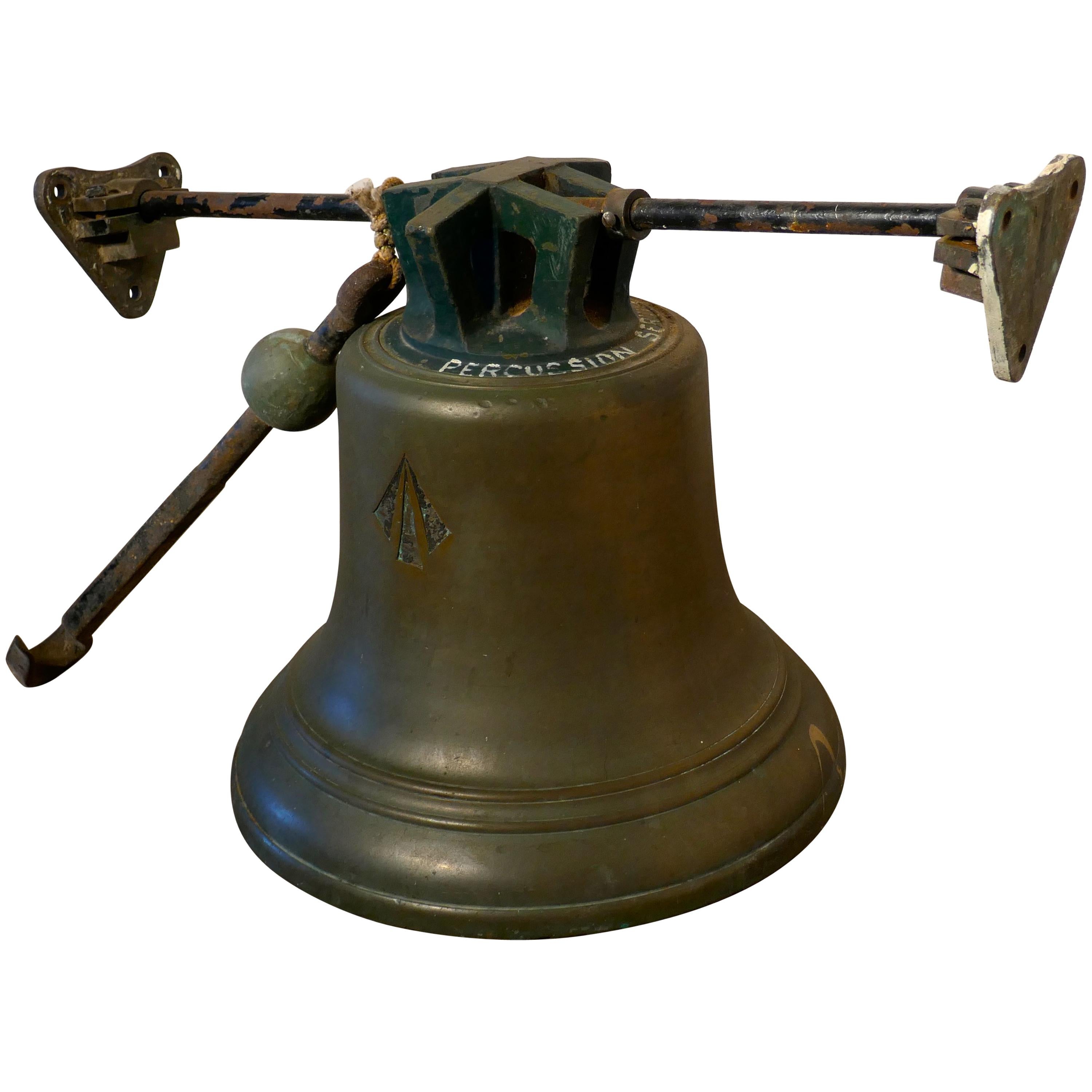 Huge Heavy Bronze Bell, Tower Bell at 1stDibs