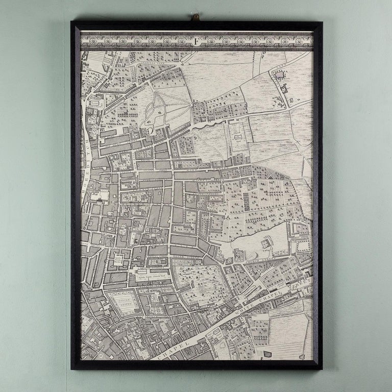Huge John Rocque Map of London 1746, Republished By Harry Margary at ...